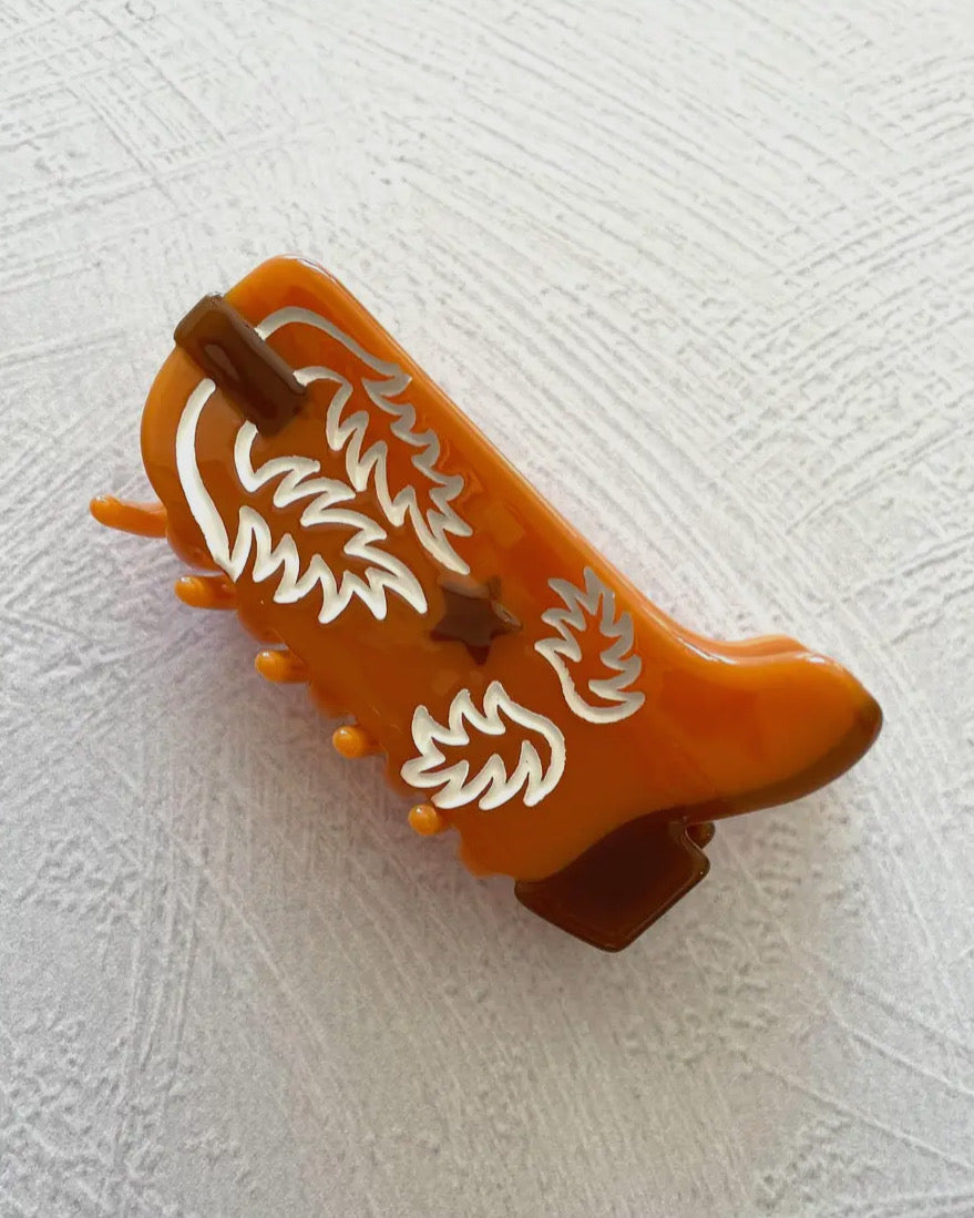 Cowgirl Boot Claw Clip – Imperfectly Perfect Boutique